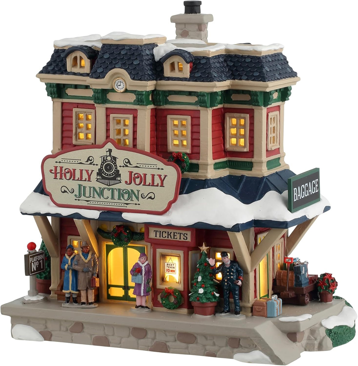 Lemax Holly Jolly Junction – Delectable Collectibles Inc.